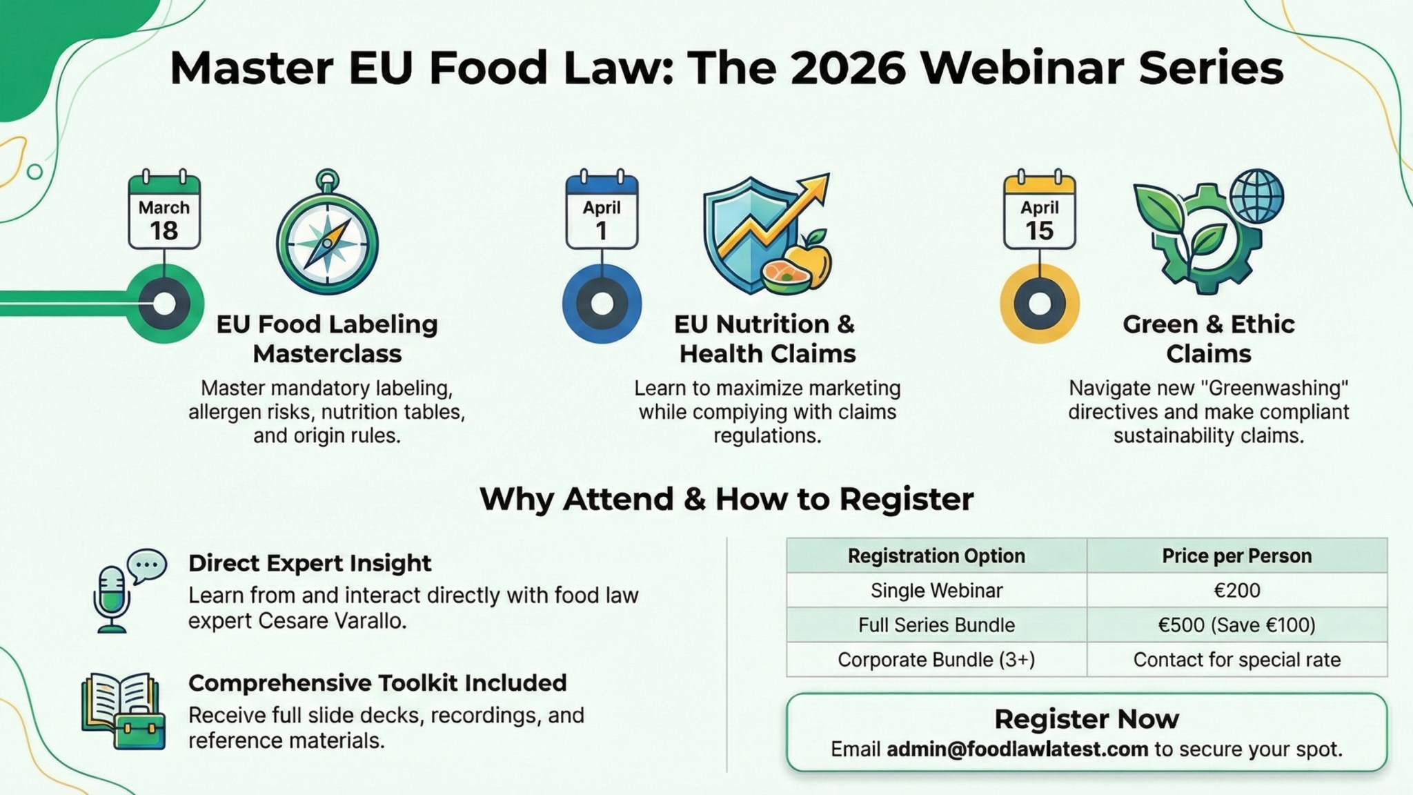 📅 𝐓𝐇𝐄 𝐅𝐎𝐎𝐃 𝐋𝐀𝐖 𝐋𝐀𝐓𝐄𝐒𝐓 2026 𝐄𝐔 𝐋𝐀𝐁𝐄𝐋𝐈𝐍𝐆 𝐖𝐄𝐁𝐈𝐍𝐀𝐑 𝐒𝐄𝐑𝐈𝐄𝐒 – FOOD LAW LATEST